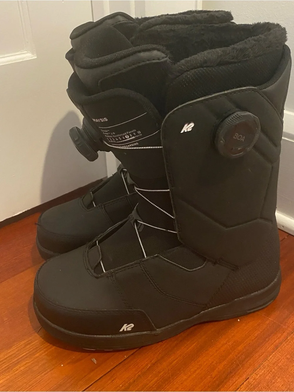 Shoes | K2 Maysis Snowboard Boots Mens 9 L Black Dual Boa Conda | Poshmark
